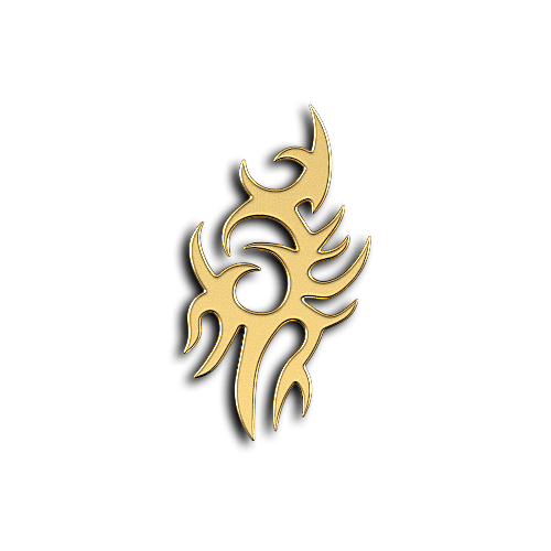 Teeth jewelry, Tribal & Co, 18ct handscrafted - Isis&gold